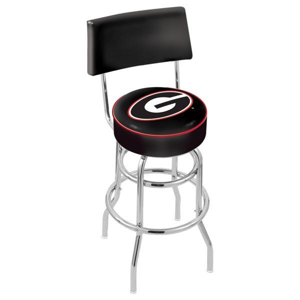 Free Shipping: Holland Bar Stool University of Georgia 25" Retro Swivel ...