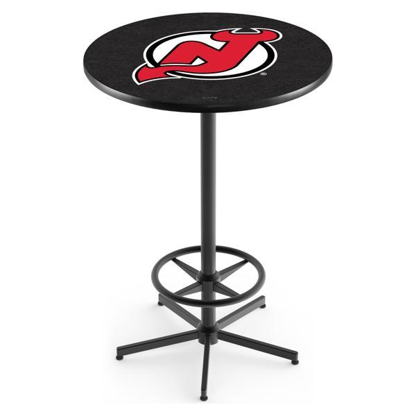 Holland Bar Stool - New Jersey Devils Pub Table - Star Shape Black ...